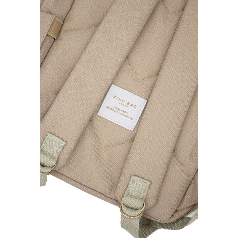 Kind Bag London Beige Hackney Medium Backpack – KJ Beckett