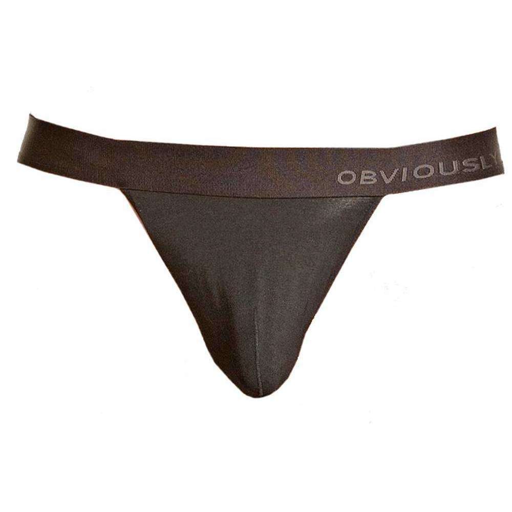 Obviously Mens Primeman AnatoMAX Bikini Brief Black — KJ Beckett